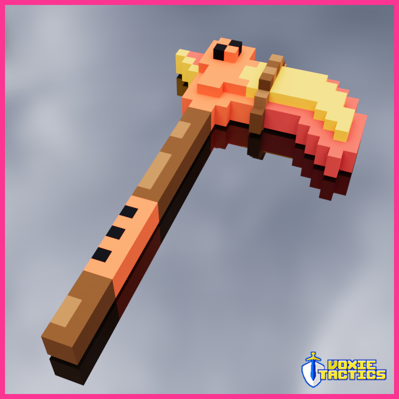 Voxies Marketplace - Library - Adze of the Flame